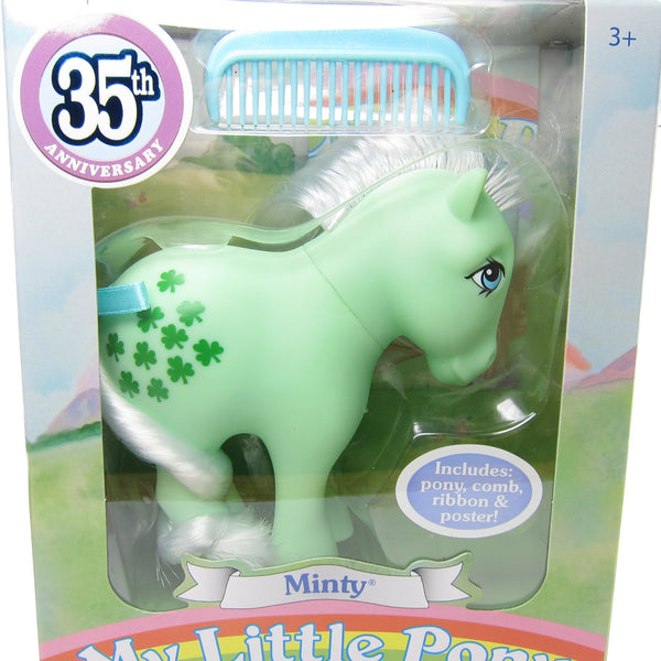 Minty 35th Anniversary My Little Pony 2018 Classic Toy | Brown Eyed Rose