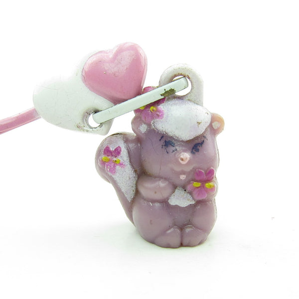 Violet the Skunk Charmkins Bobby Pin Barrette | Brown Eyed Rose