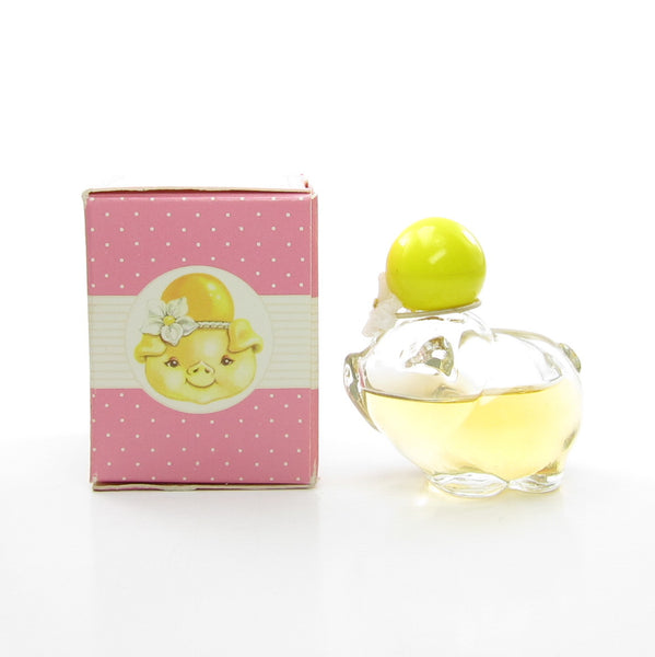 Pretty Piglet Vintage Avon Pig Perfume Bottle - Yellow with Honeysuckl ...
