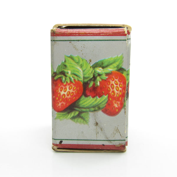 Avon Strawberry Fair Vintage Red Glass Bottle with Moonwind Perfume ...