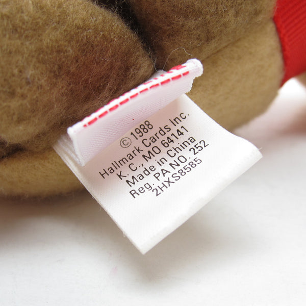 Rodney Reindeer Vintage Hallmark Plush Bean Bag Christmas Toy | Brown ...