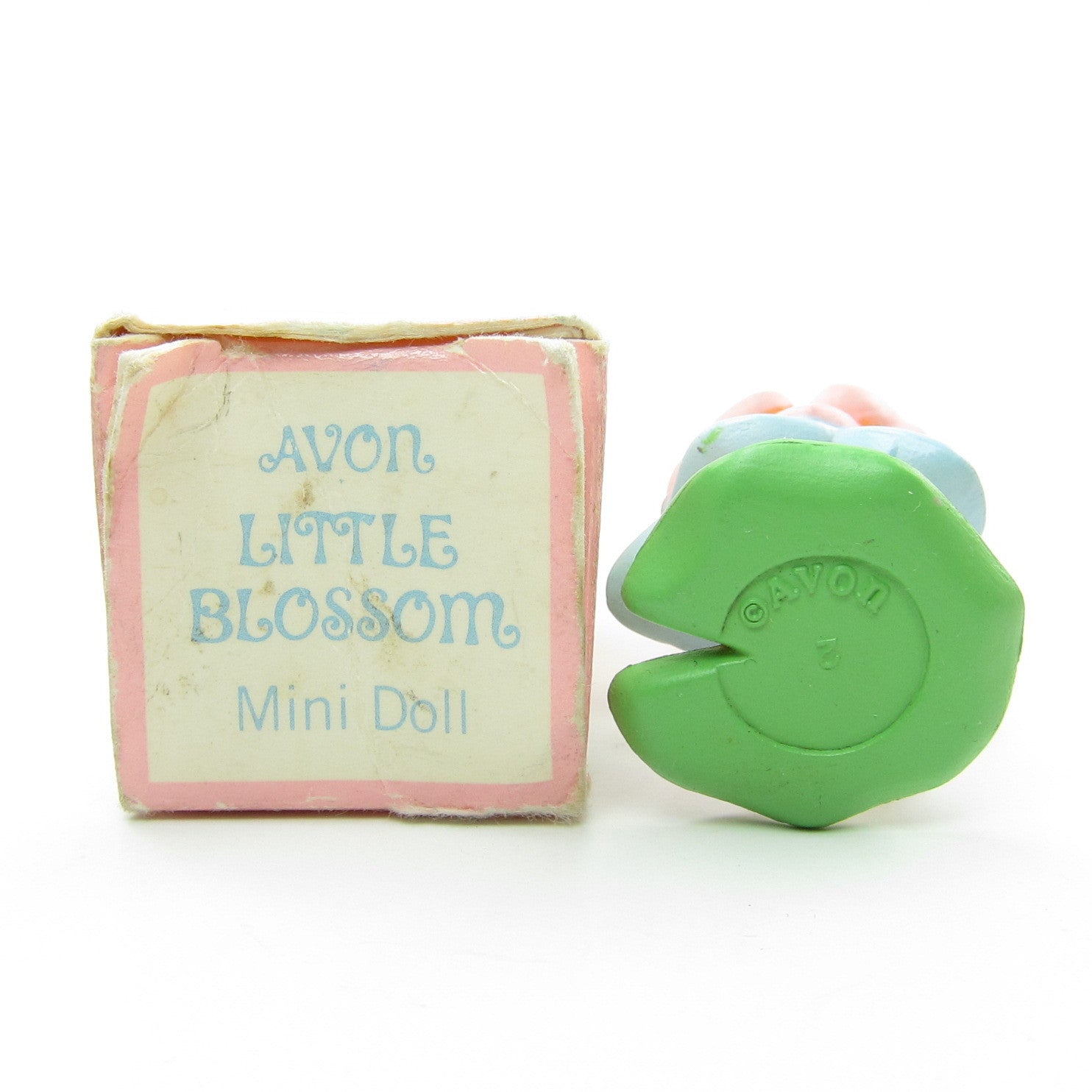 Avon Little Blossom Mini Doll Vintage Miniature Figurine with Box ...