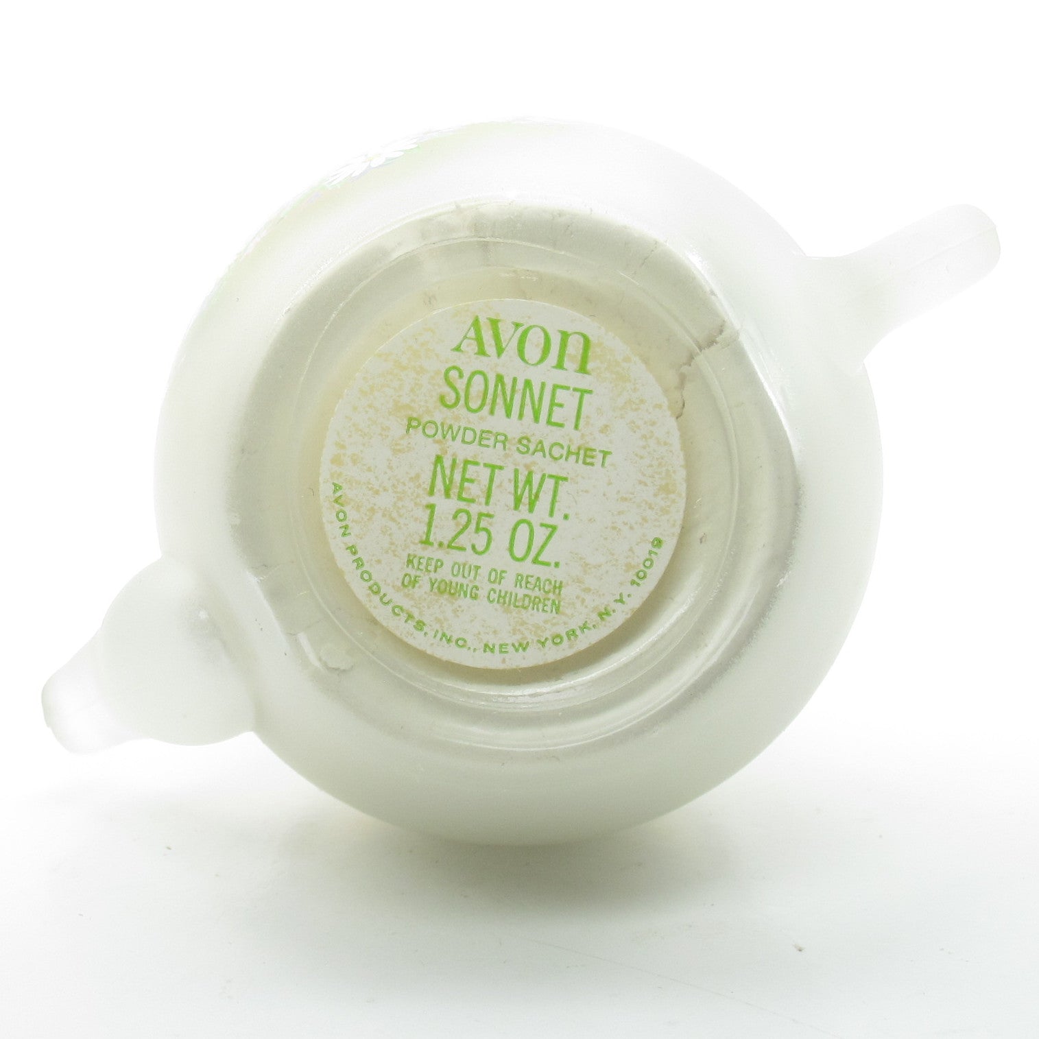 Avon Teatime Powder Sachet Teapot with Sonnet Fragrance | Brown Eyed Rose