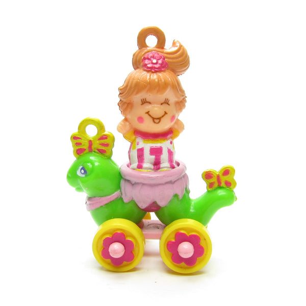 Bouncing Bet & Half An Inchworm Charmkins Name Tag Keychain | Brown ...