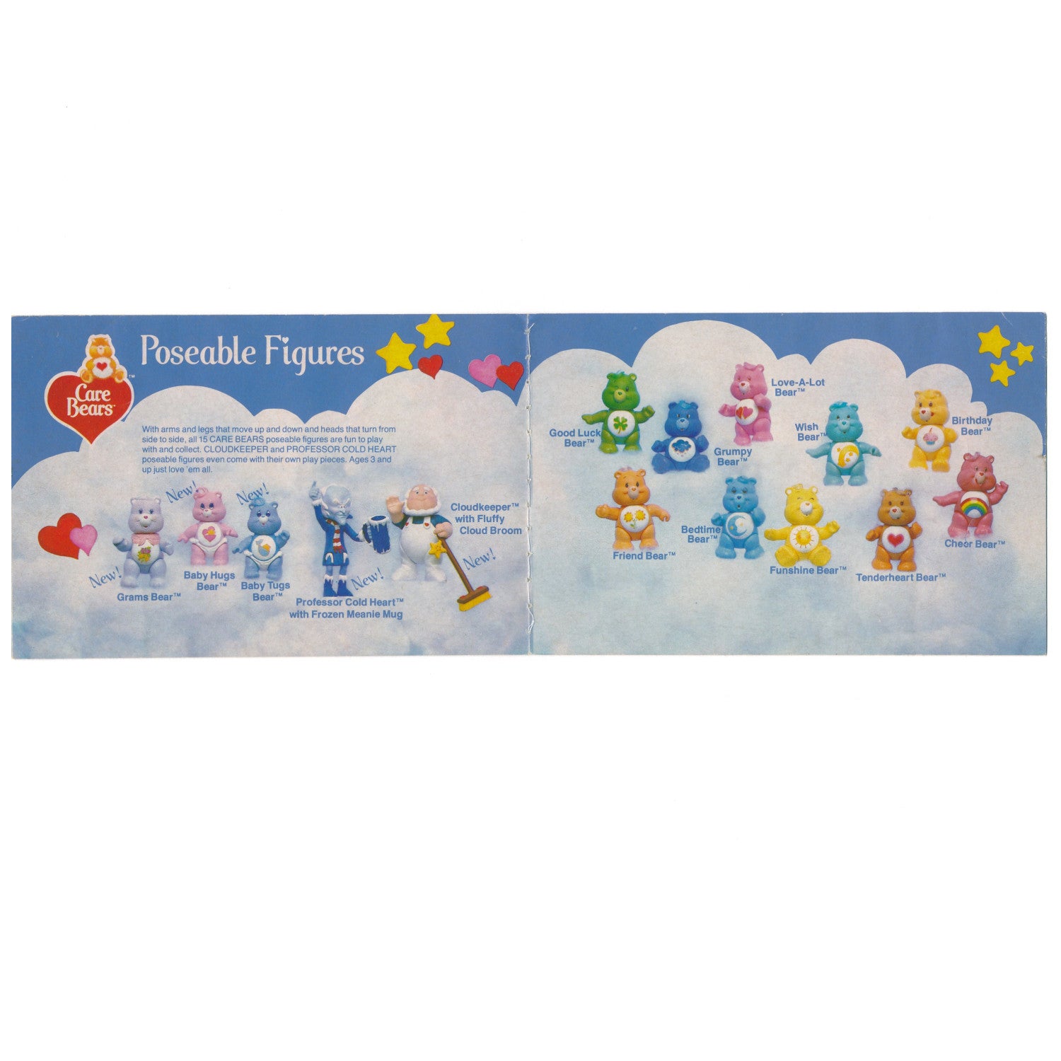 1980's care bears coloring pages