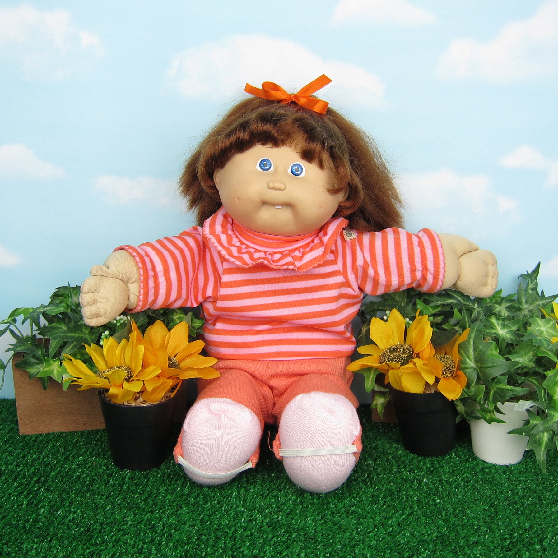 Cabbage Patch Kids Cornsilk Doll - Girl, Red or Brown Hair, Blue Eyes ...