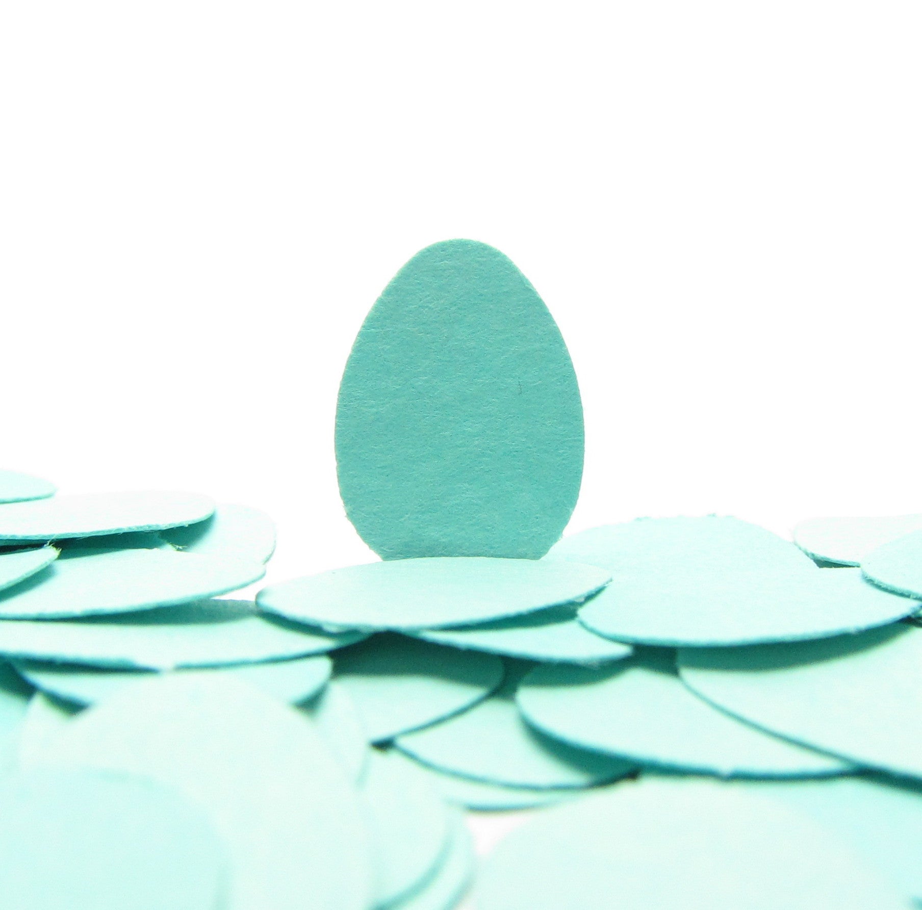 Robin's Egg Paper Die Cut Shapes or Confetti | Brown Eyed Rose