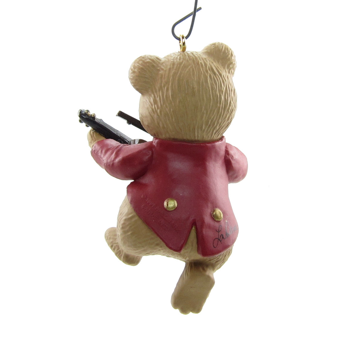 Fiddlin' Around Hallmark Ornament Vintage 1991 Teddy Bear Playing Fidd ...