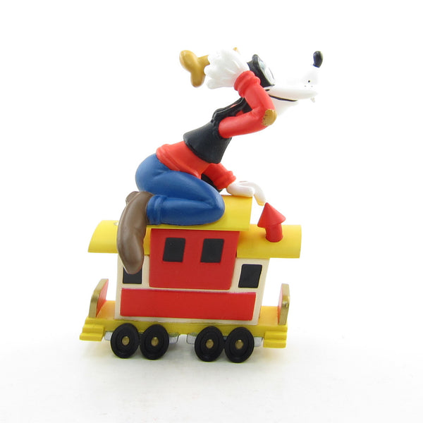 Goofy's Caboose Hallmark 1998 Merry Miniatures Figurine Mickey Express ...