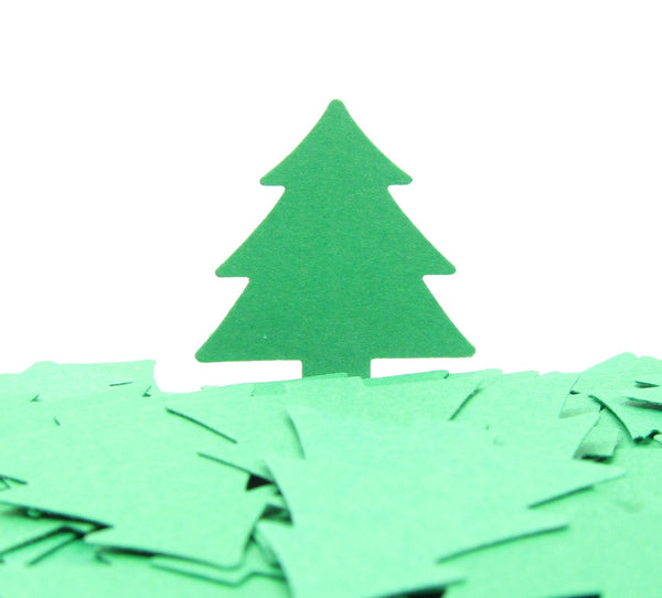 Tree Confetti Paper Die Cut Shapes Trees for Weddings, Scrapbooking, C ...