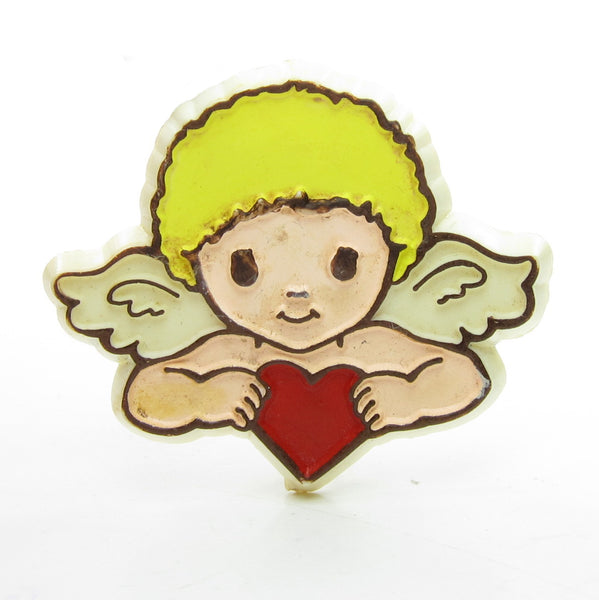Cupid Pin Vintage 1979 Hallmark Valentine's Day Lapel | Brown Eyed Rose