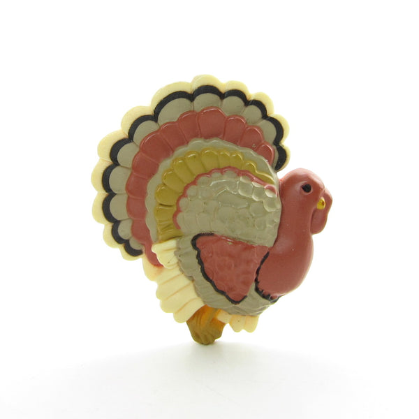 Turkey Pin Hallmark Vintage Thanksgiving Lapel | Brown Eyed Rose