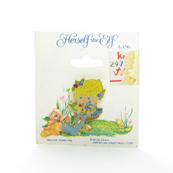 Herself the Elf Vintage Enamel Pin | Brown Eyed Rose