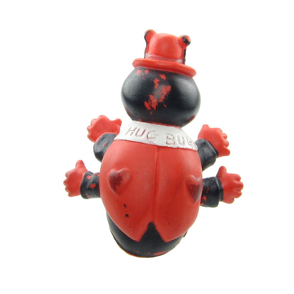 Hallmark Hug Bug Finger Puppet RARE Vintage 1977 Valentine's Day Ladyb ...