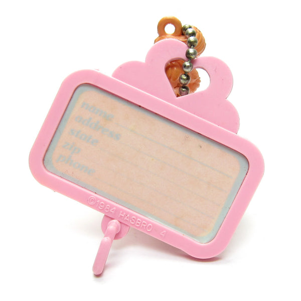 Bouncing Bet & Half An Inchworm Charmkins Name Tag Keychain | Brown ...