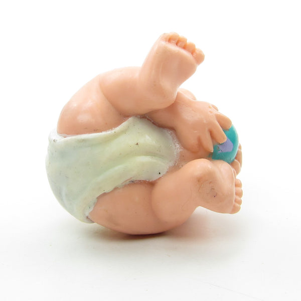 Baby with Ball Magic Diaper Babies 1992 Figurine #8 | Brown Eyed Rose
