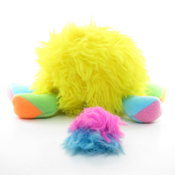 Popples Yellow Puffling Popple Plush Stuffed Animal Toy | Brown Eyed Rose