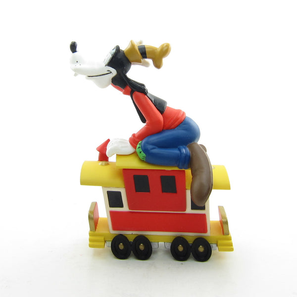 Goofy's Caboose Hallmark 1998 Merry Miniatures Figurine Mickey Express ...