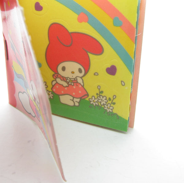 My Melody Mini Sticker Book Vintage 1986 Sanrio Stickers | Brown Eyed Rose