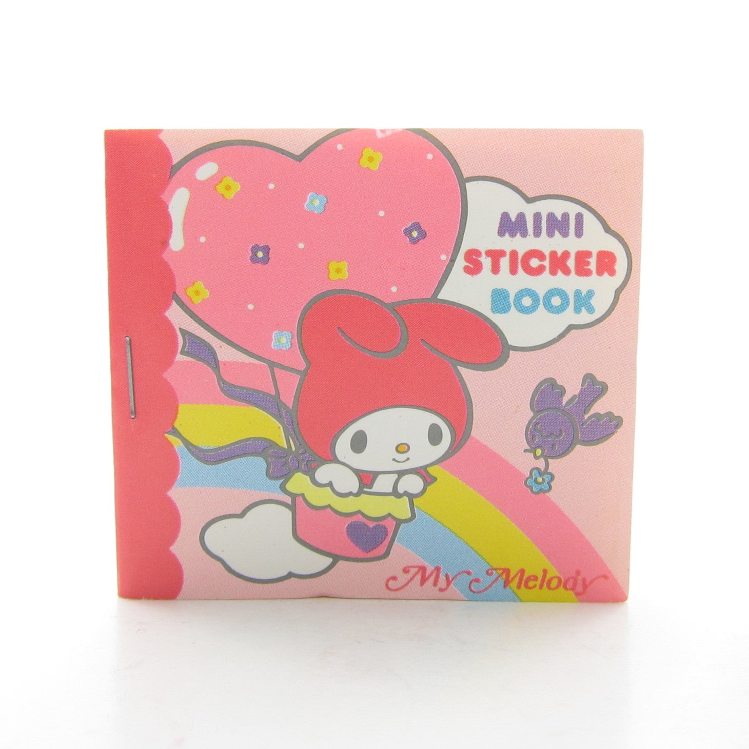 My Melody Mini Sticker Book Vintage 1986 Sanrio Stickers | Brown Eyed Rose