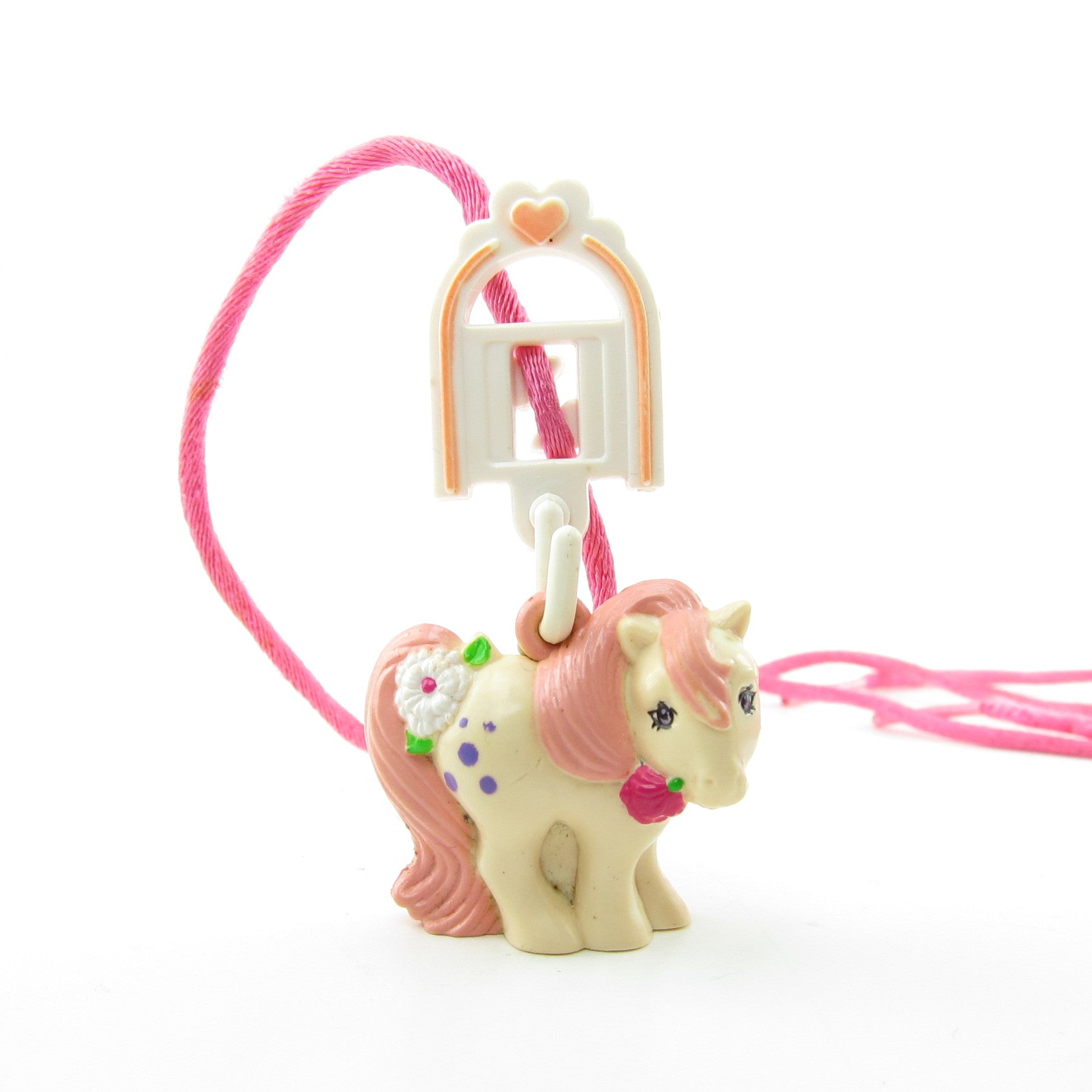 My Pony Pixie Charmkins Pendant Necklace with Jewelry Hanger | Brown ...