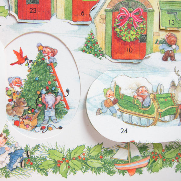 Hallmark Vintage Christmas Advent Calendar - A North Pole Village ...