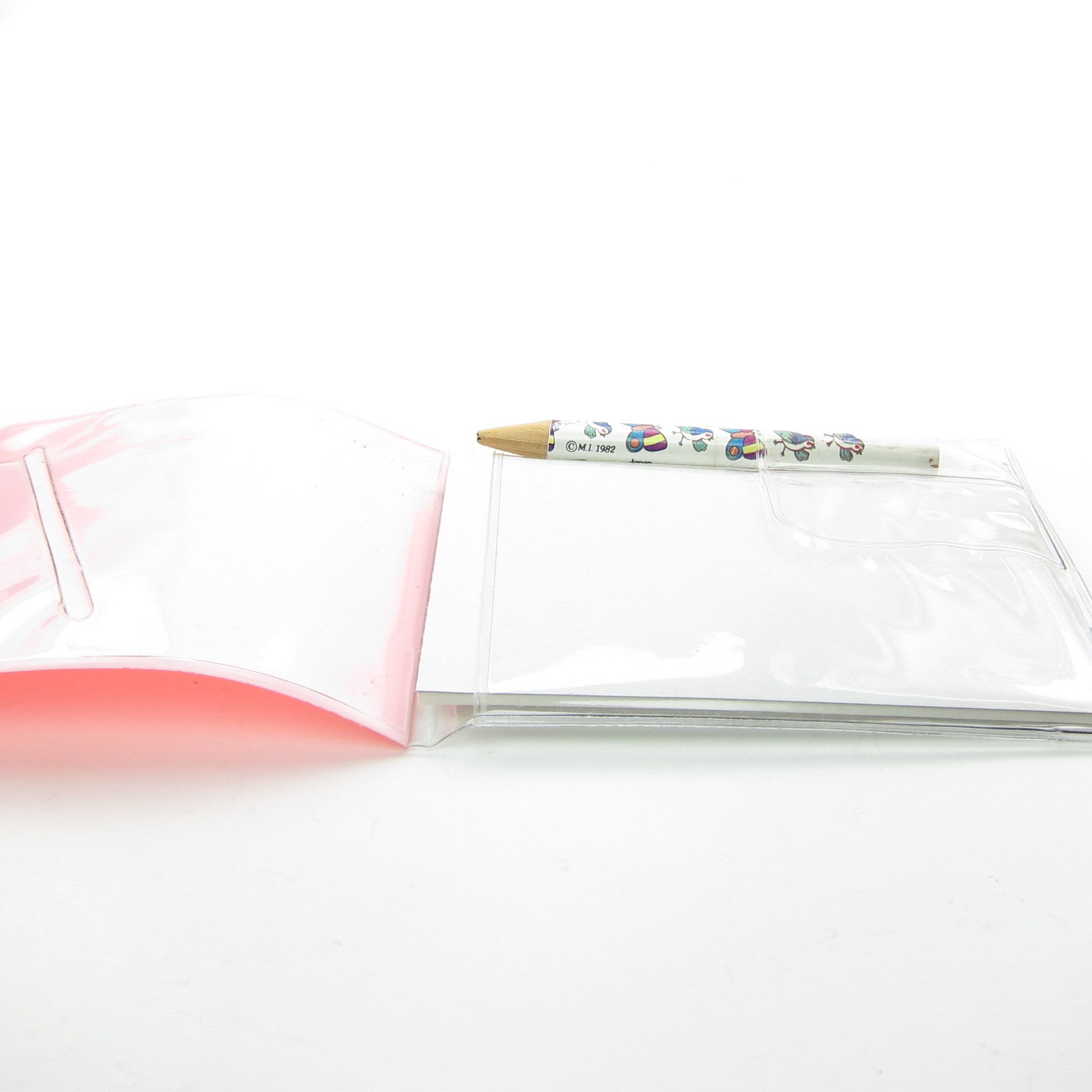 Notes to Go Necklace Poochie Notepad with Pencil | Brown Eyed Rose