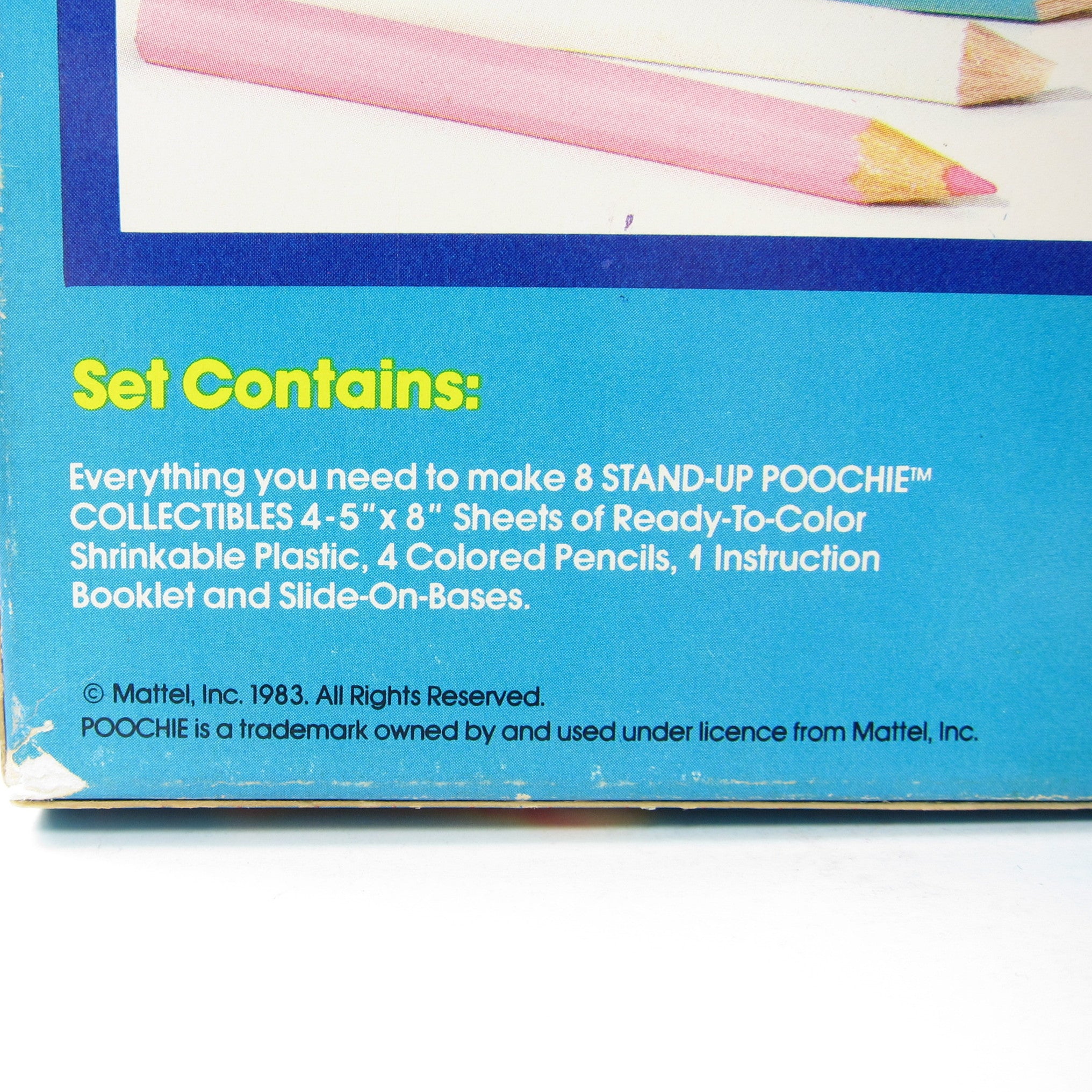 Poochie Shrinkie Dinks Vintage Shrink Art Set | Brown Eyed Rose