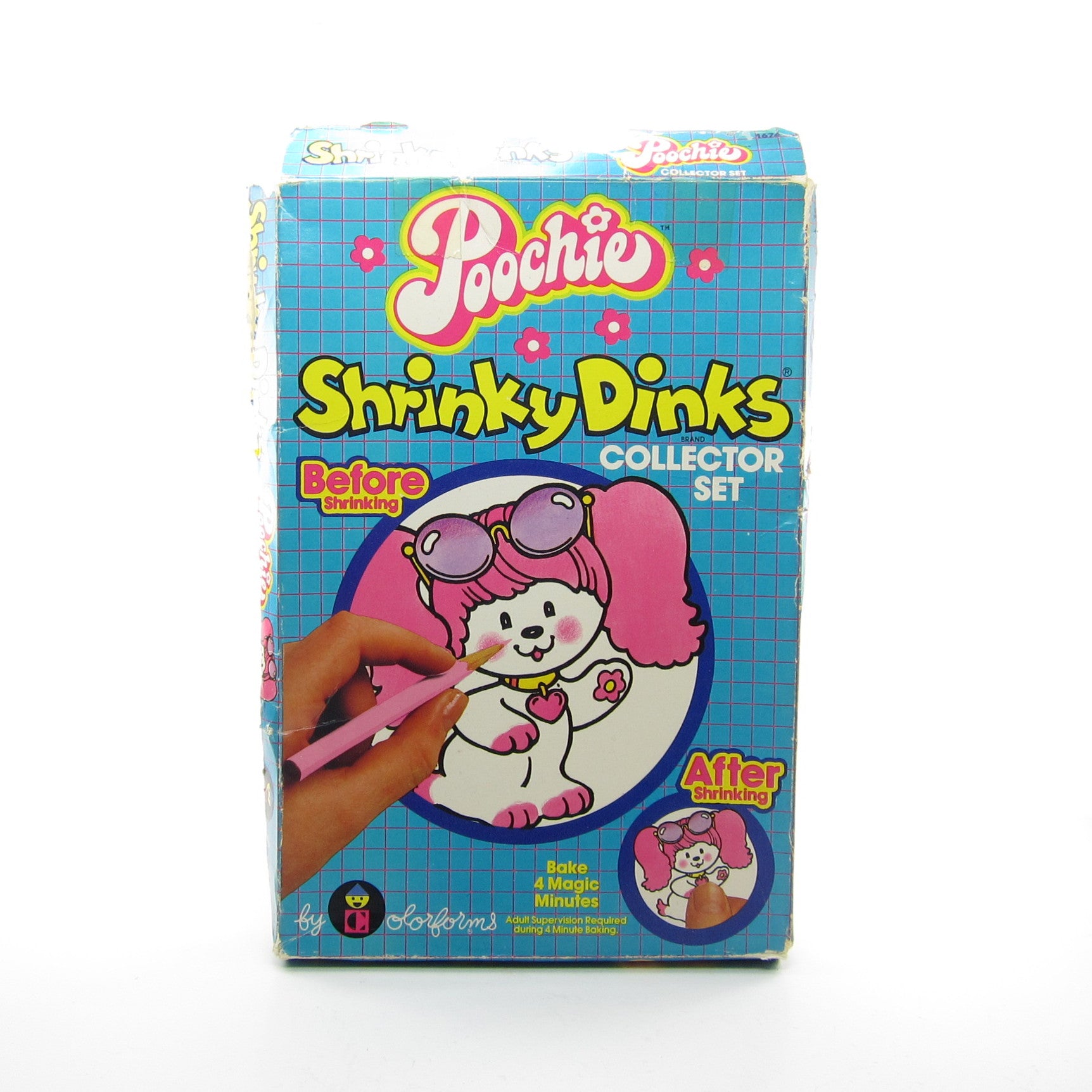 Poochie Shrinkie Dinks Vintage Shrink Art Set | Brown Eyed Rose