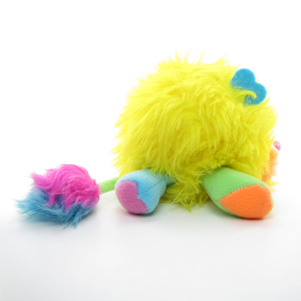 Popples Yellow Puffling Popple Plush Stuffed Animal Toy | Brown Eyed Rose