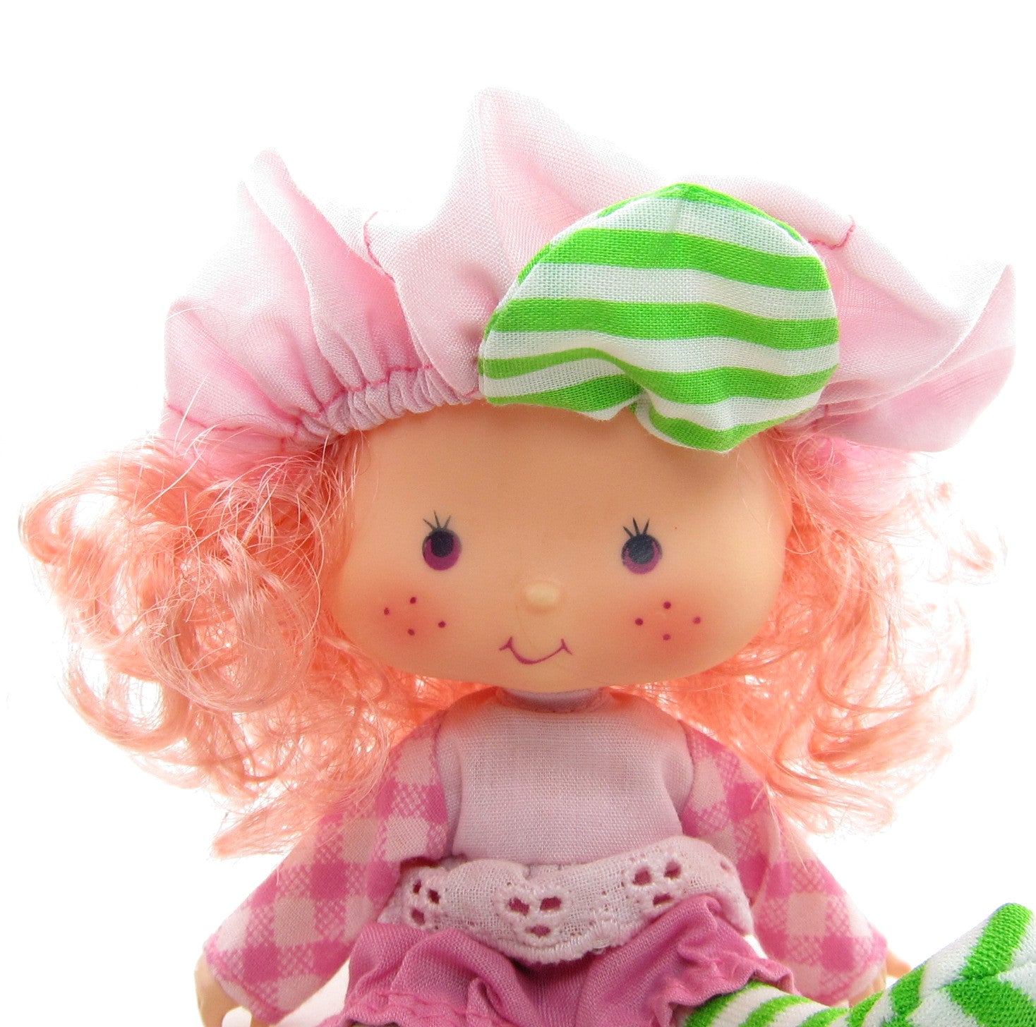 Raspberry Tart Doll with Rhubarb Monkey Pet | Brown Eyed Rose
