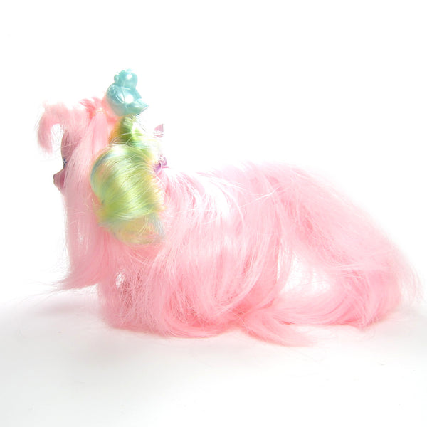 Silkypup Dog Toy Lady LovelyLocks Vintage Pink Puppy with Pixietails H ...