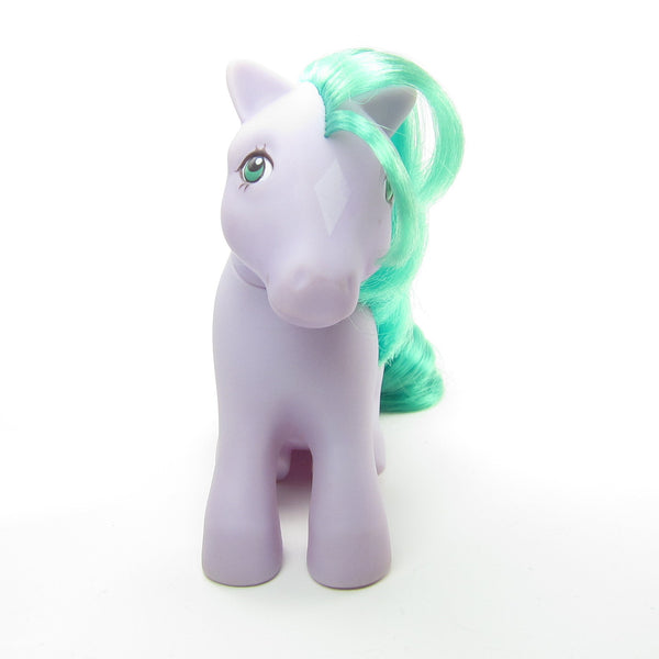 Seashell My Little Pony Vintage G1 Sitting Pose | Brown Eyed Rose