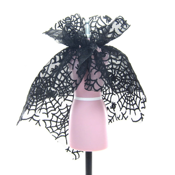 Spider Web Cape Halloween Costume Collar for Blythe & Pullip Dolls ...