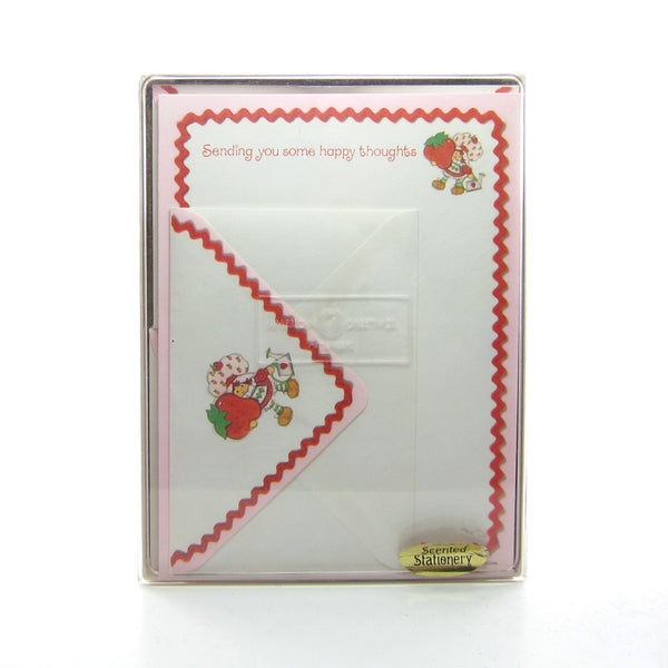 Strawberry Shortcake Stationery Set with Paper & Envelopes - "Sending ...