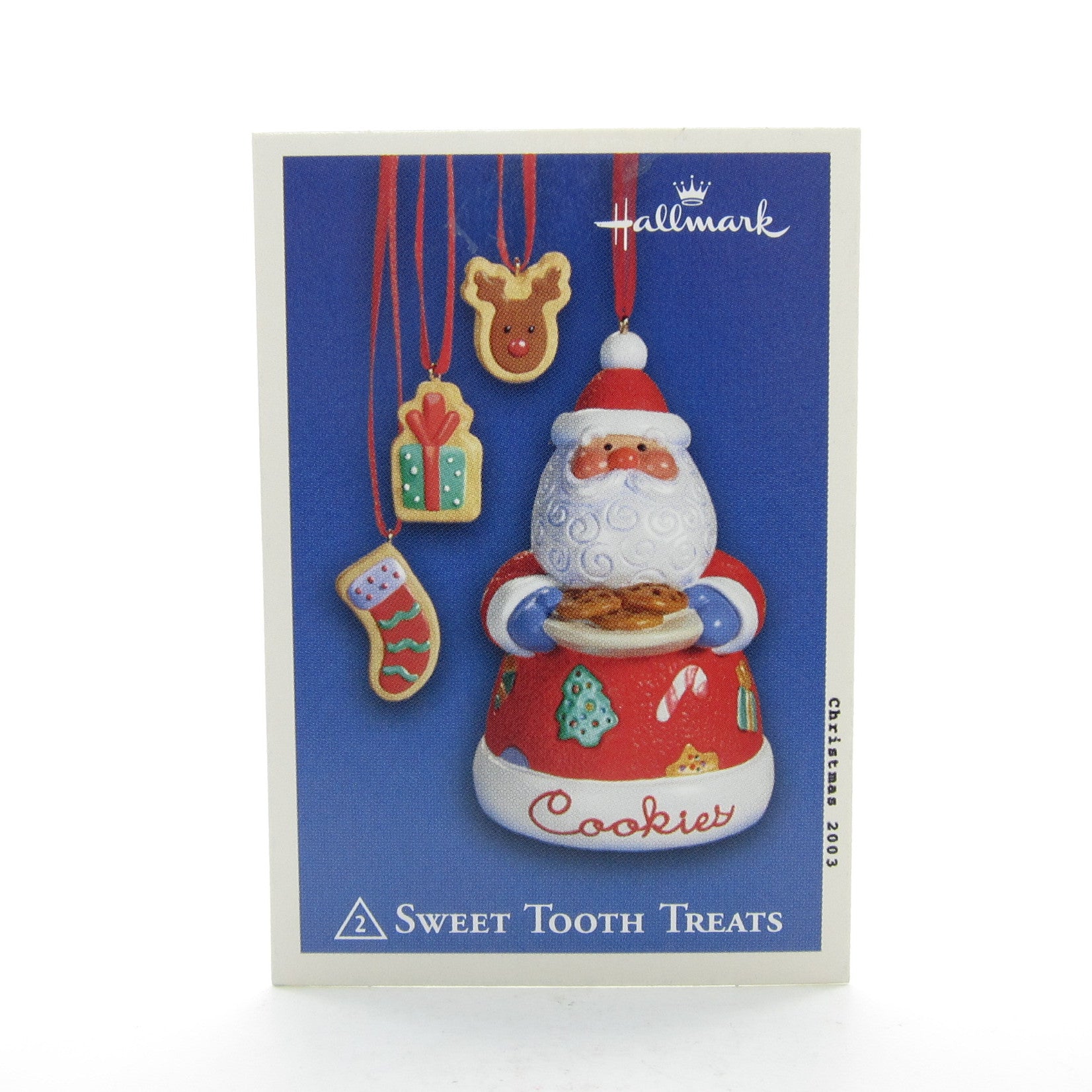 Sweet Tooth Treats #2 Santa Ornament 2003 Hallmark Collector's Series ...