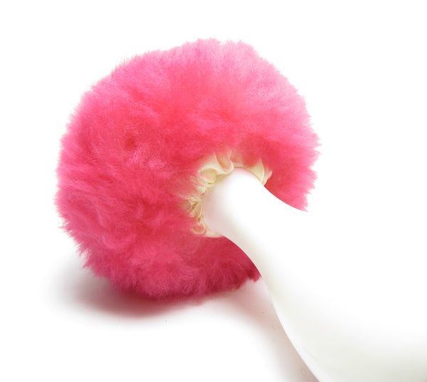 Avon Fluff Puff Powder Perfume Container with White Handle | Brown Eyed ...