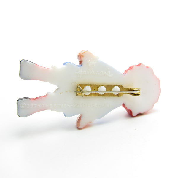 Raggedy Ann Pin Vintage 1975 Hallmark Lapel | Brown Eyed Rose