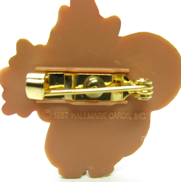 Squirrel Pin Vintage Hallmark Lapel with Oak Leaves & Acorn | Brown ...