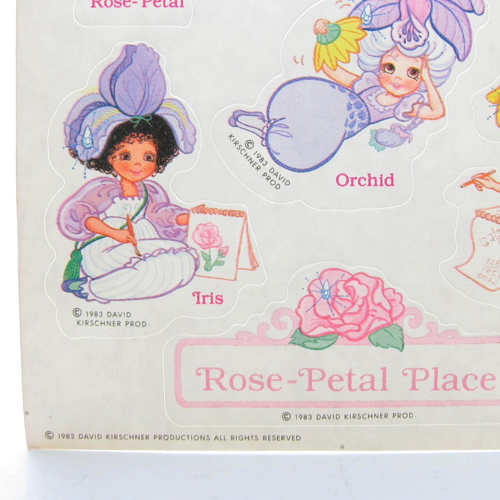 rose petal place coloring book