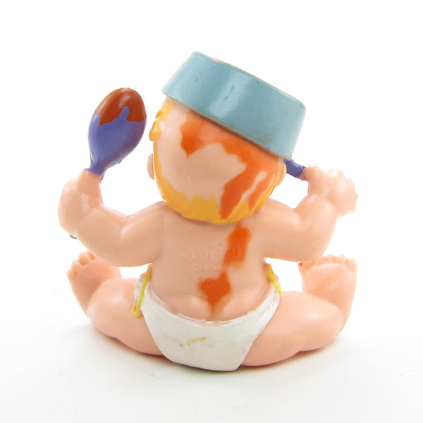 Baby with Pan on Its Head Magic Diaper Babies 1992 Figurine #5 | Brown ...