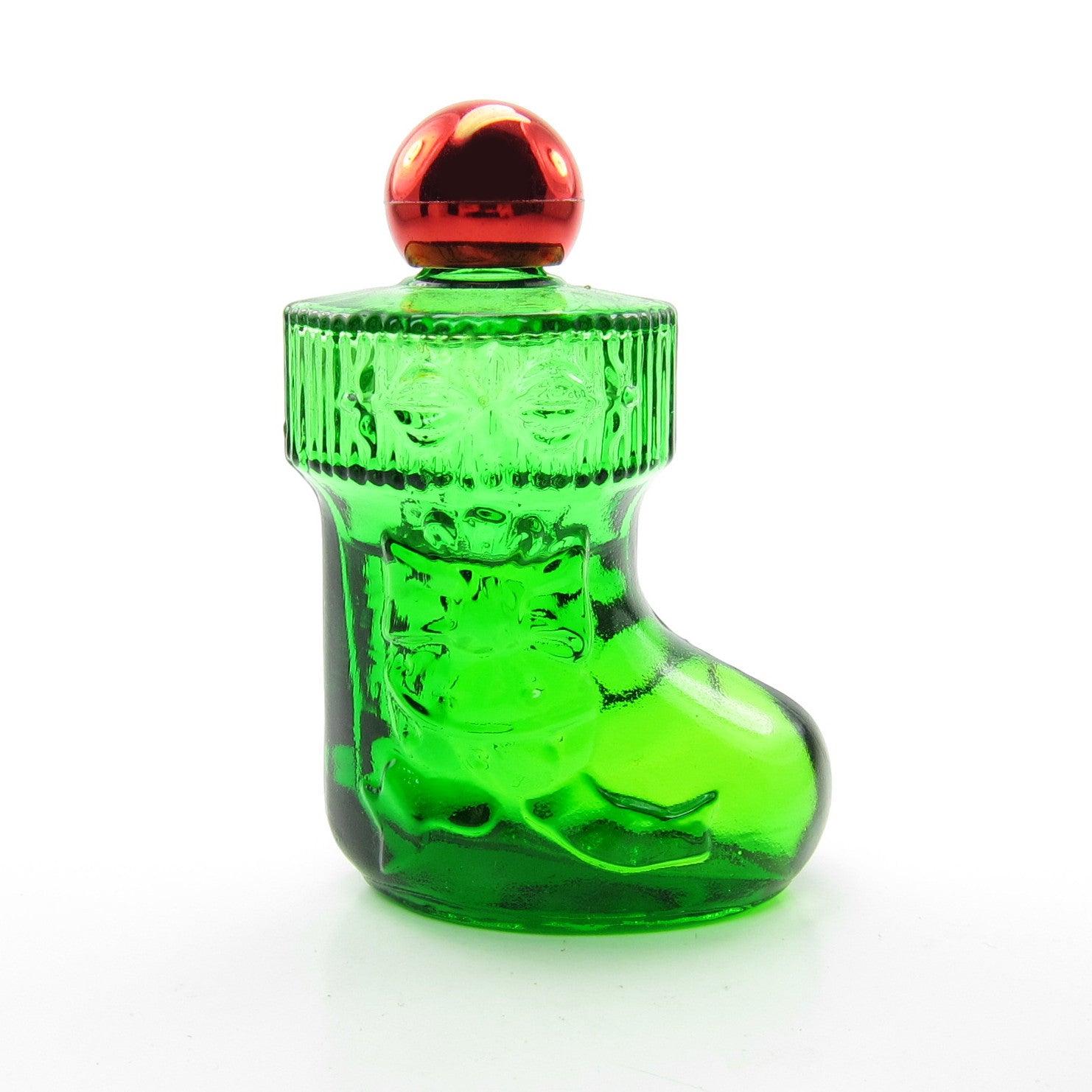 Avon Christmas Surprise Charisma Cologne Green Stocking Bottle | Brown ...