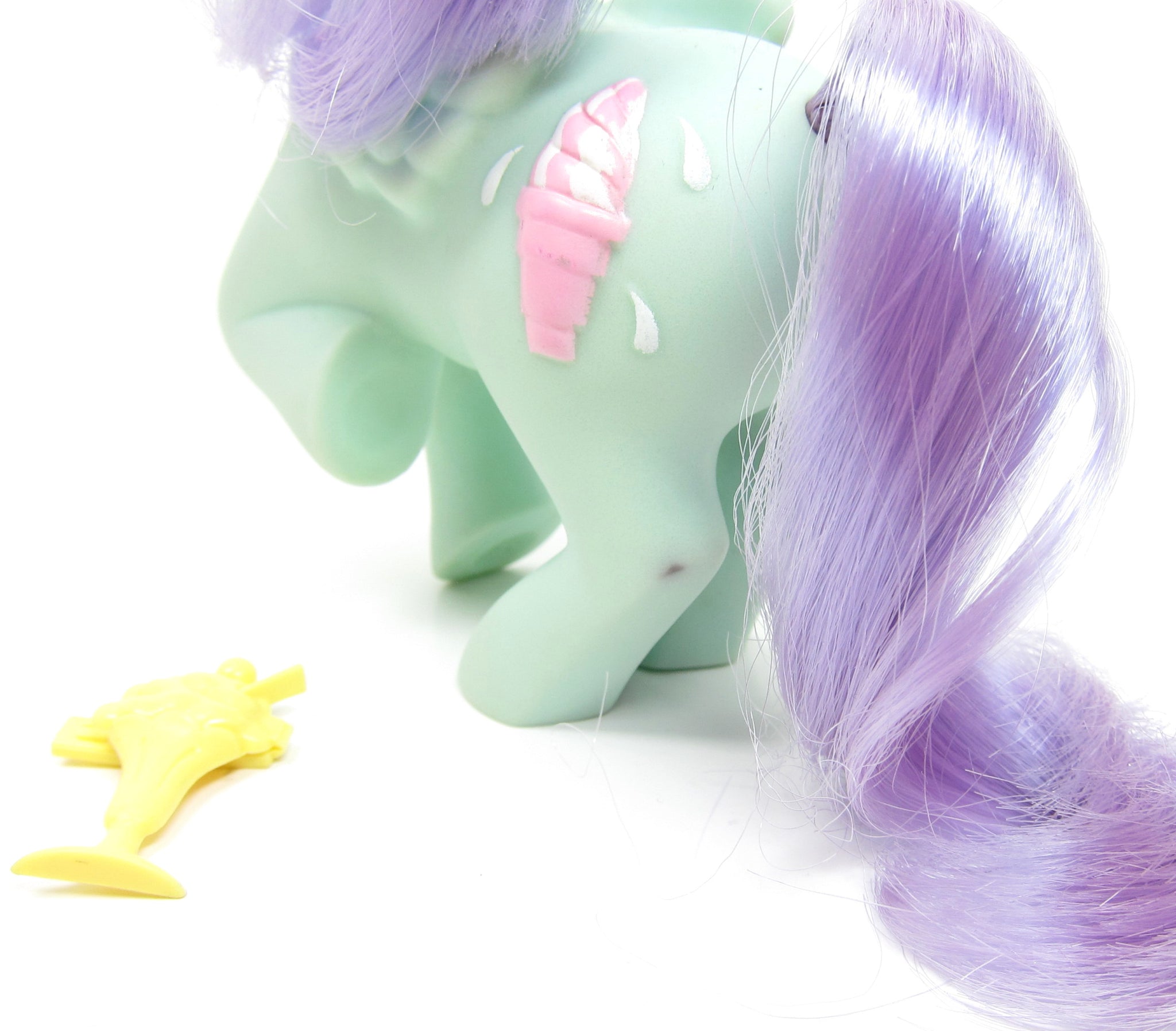Peppermint Crunch Sundae Best Vintage G1 My Little Pony | Brown Eyed Rose