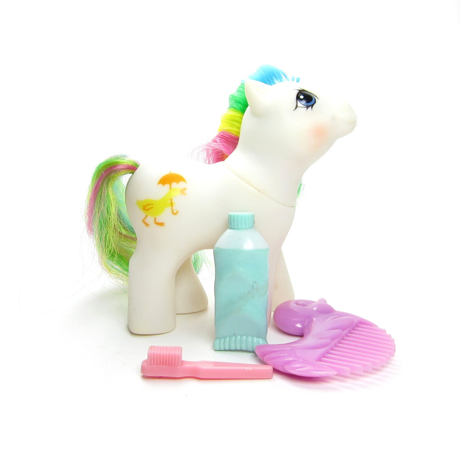 Baby Quackers First Tooth My Little Pony Vintage G1 | Brown Eyed Rose