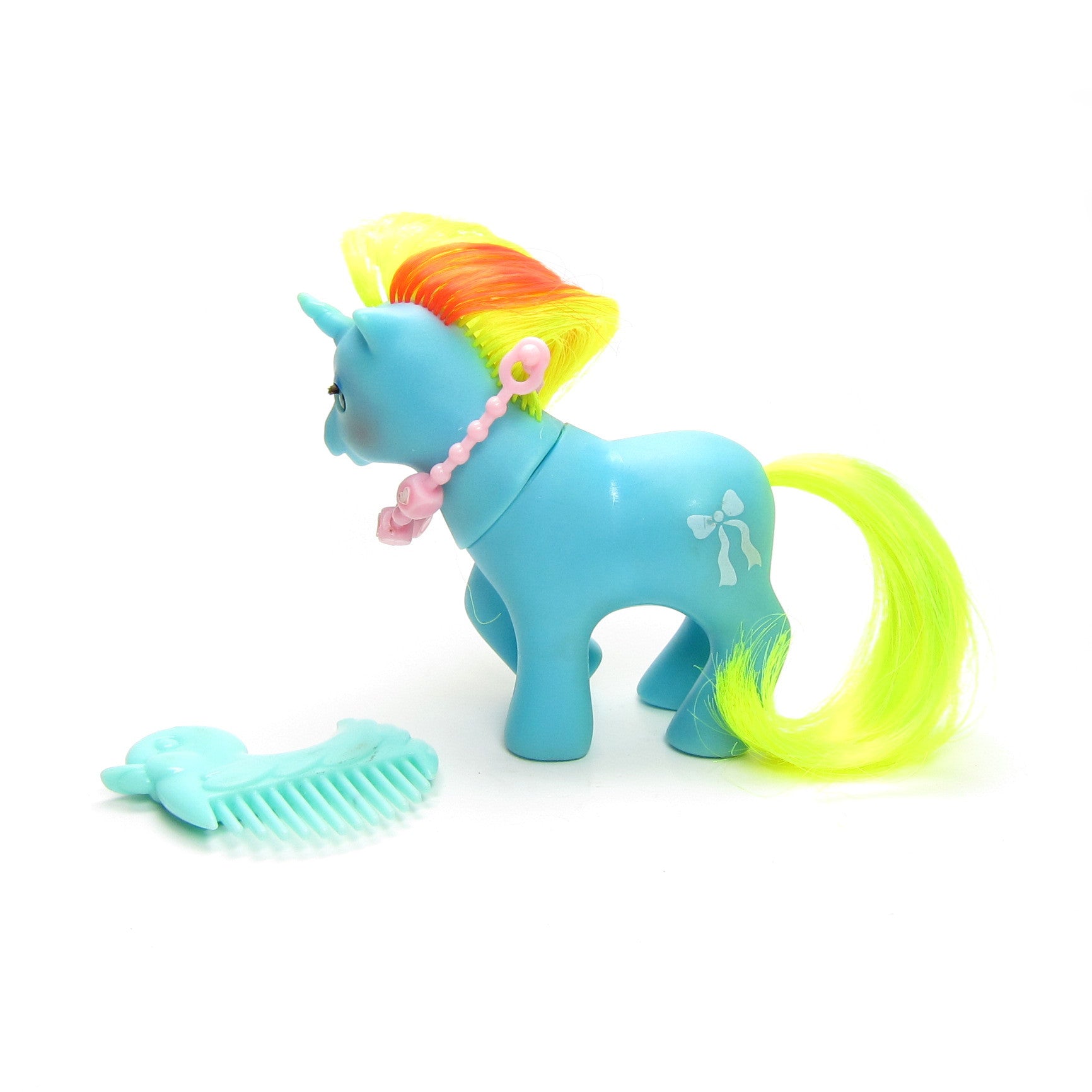 Baby Ribbon My Little Pony with Beddy Bye Eyes | Brown Eyed Rose