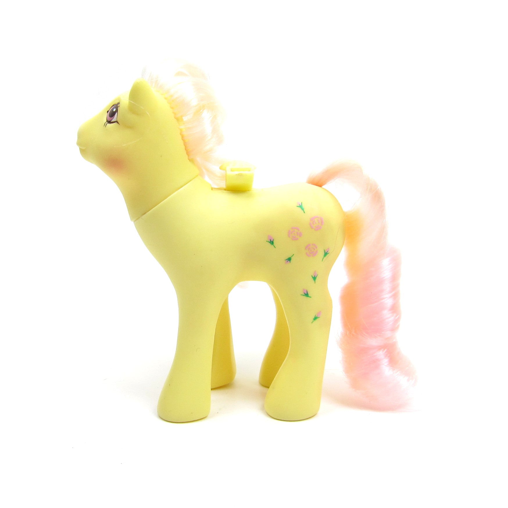 Rosedust Flutter Pony Vintage G1 My Little Pony | Brown Eyed Rose