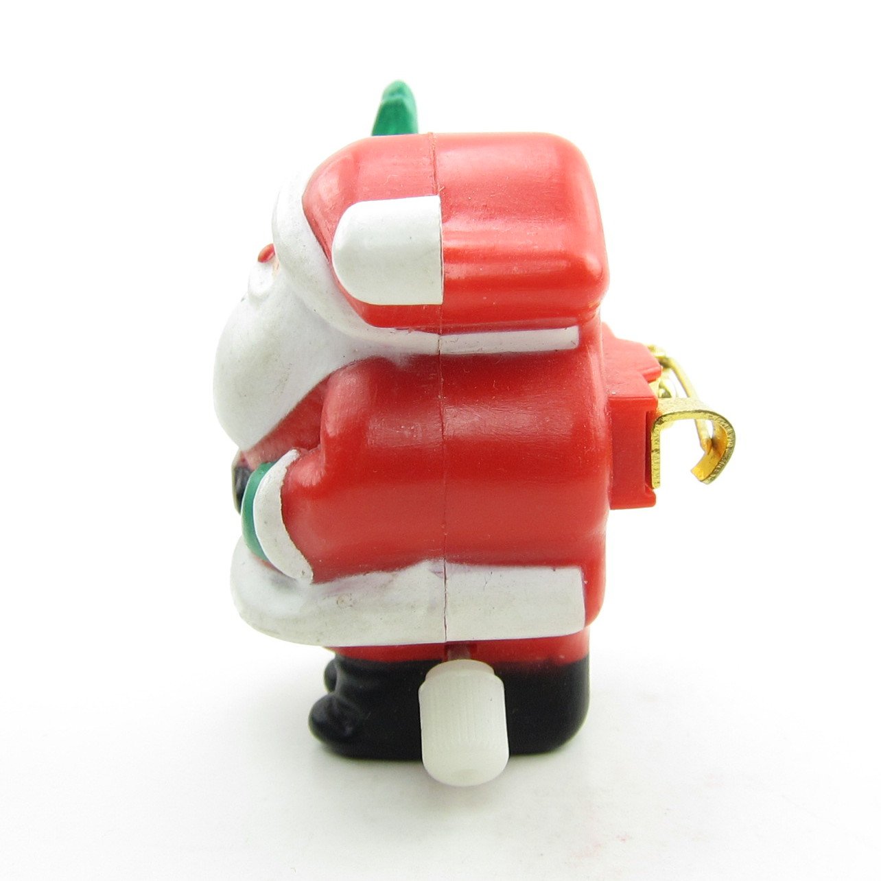 Waving Santa Claus Pin Vintage 1988 Hallmark Wind-Up Lapel | Brown Eyed ...