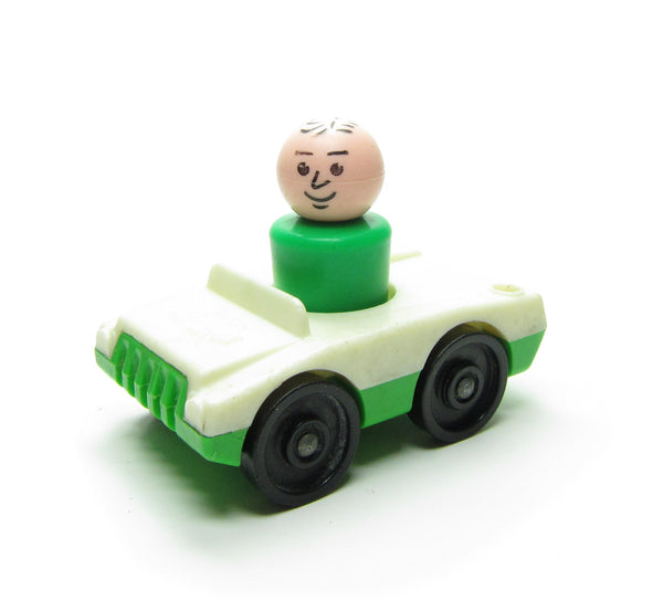 Fisher-Price Little People Car with Man Figure | Brown Eyed Rose