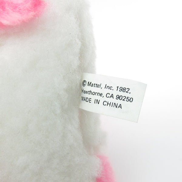 Poochie Plush Toy Small Vintage Mattel Stuffed Dog | Brown Eyed Rose