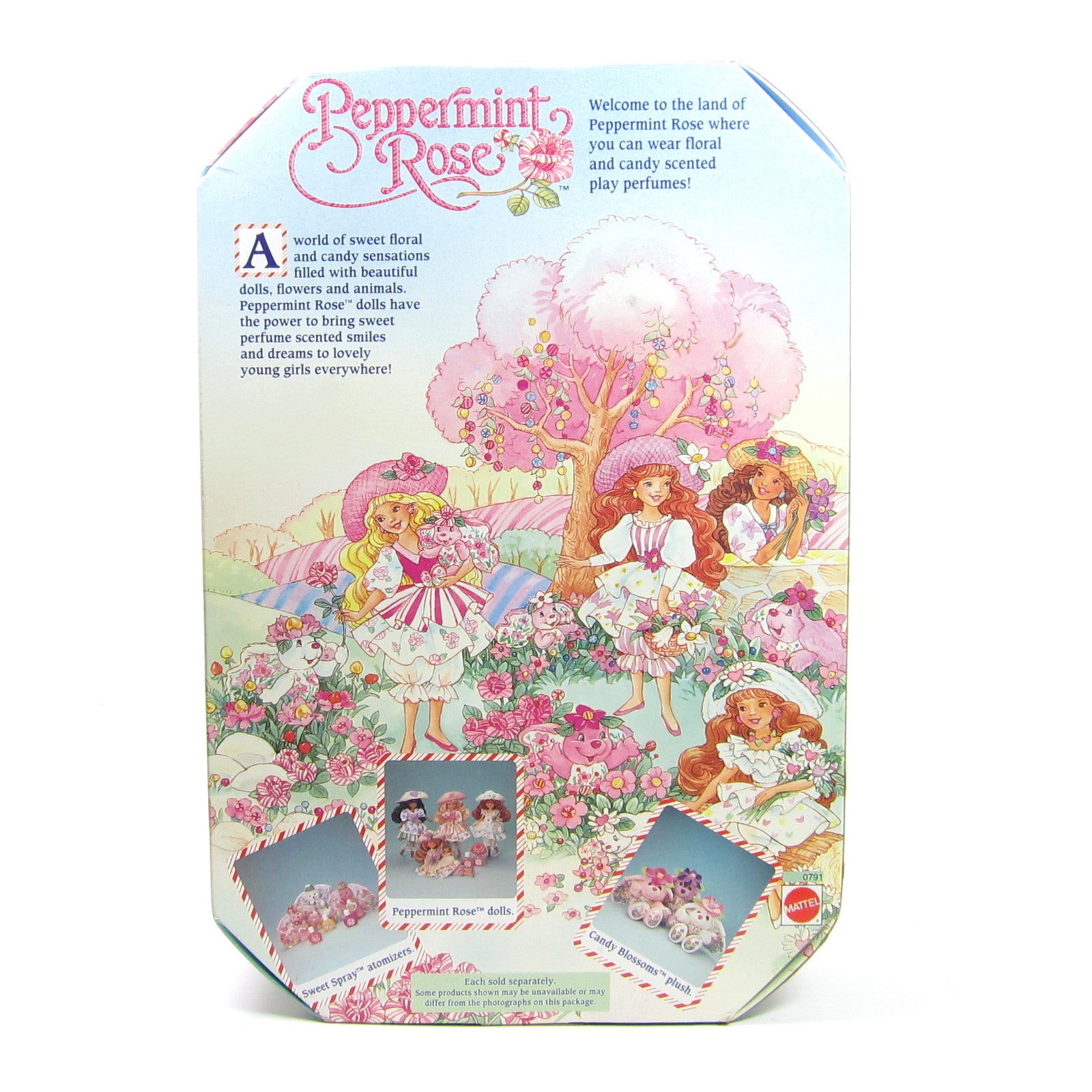 Peppermint Rose Doll MIB Vintage Mattel Blonde Hair NRFB | Brown Eyed Rose